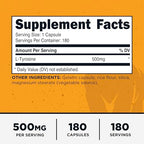 500 mg l-tyrosine for energy boost