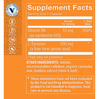 500 mg l-tyrosine for energy boost