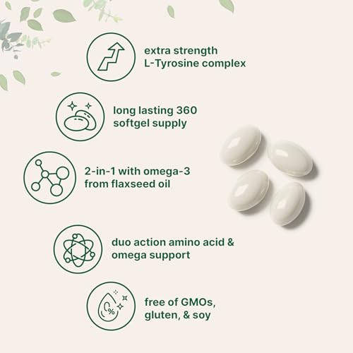 500 mg l-tyrosine for mental clarity