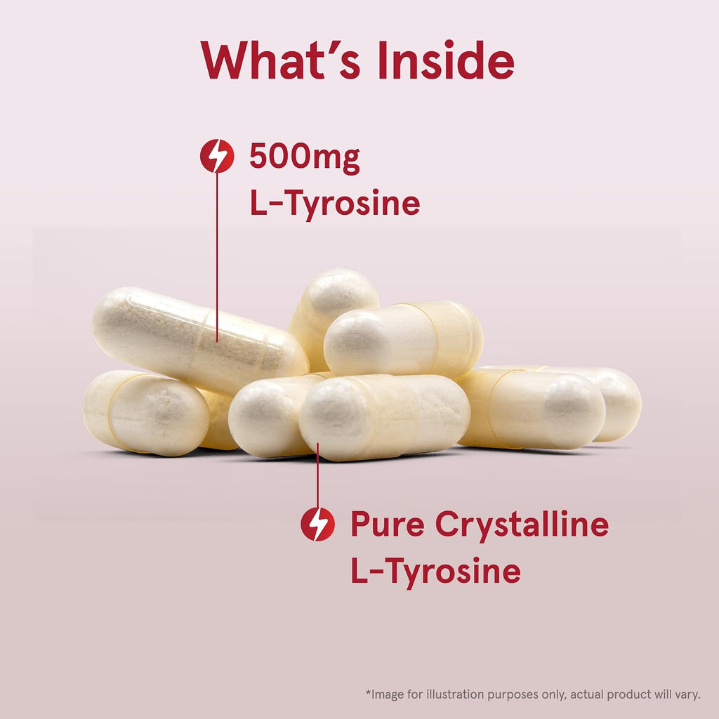500 mg l-tyrosine for mood support