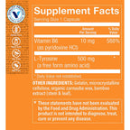 500 mg l-tyrosine for mood support