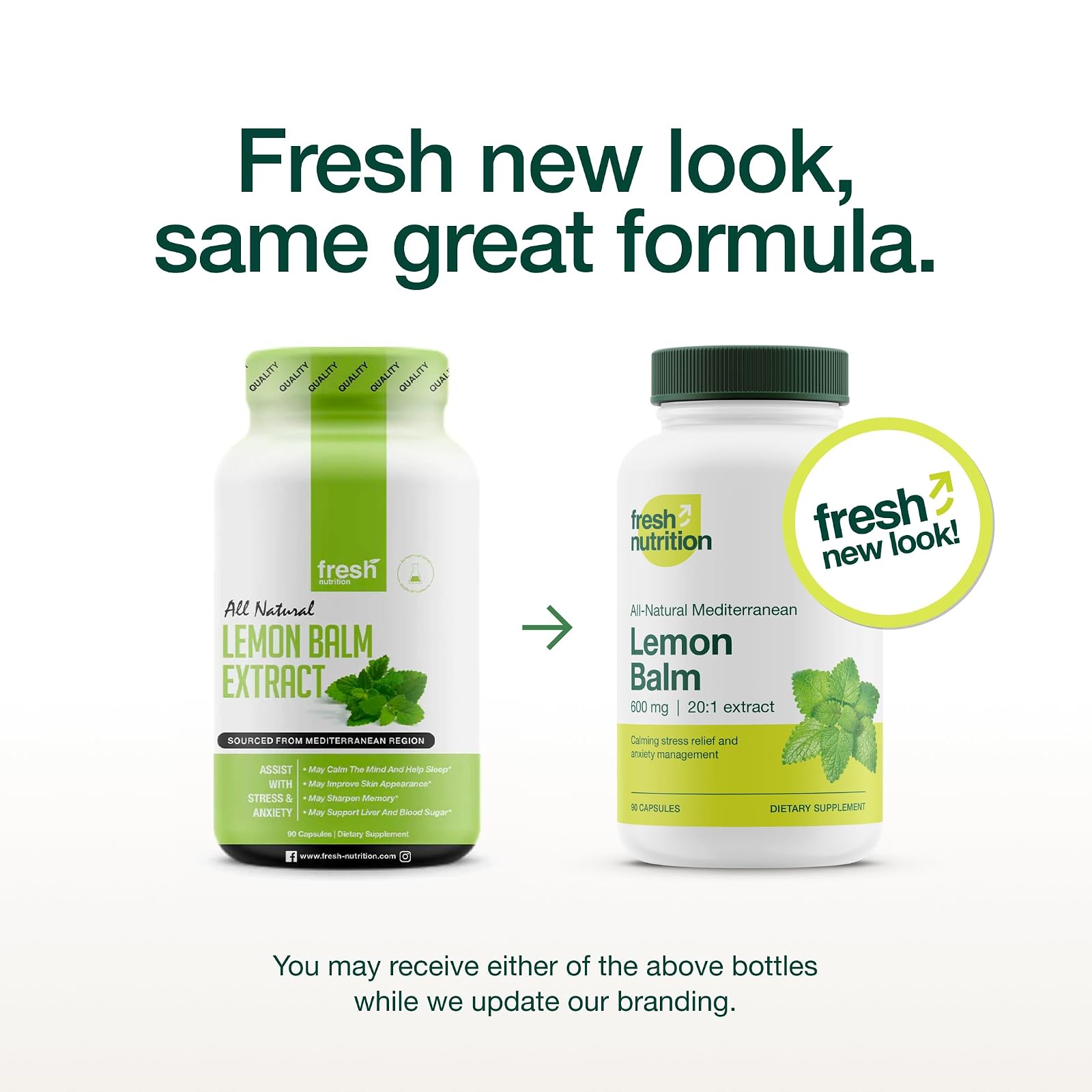 500 mg lemon balm extract for relaxation