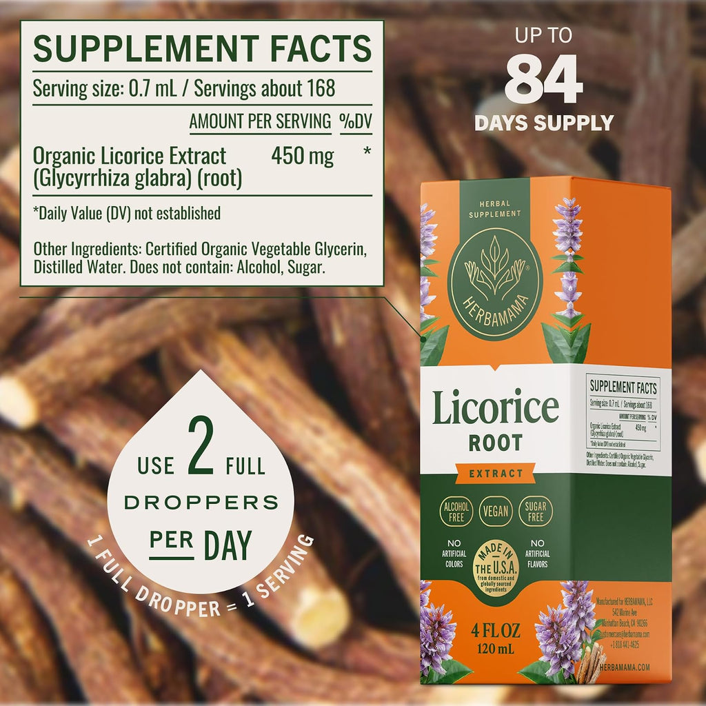 500 mg licorice root supplement