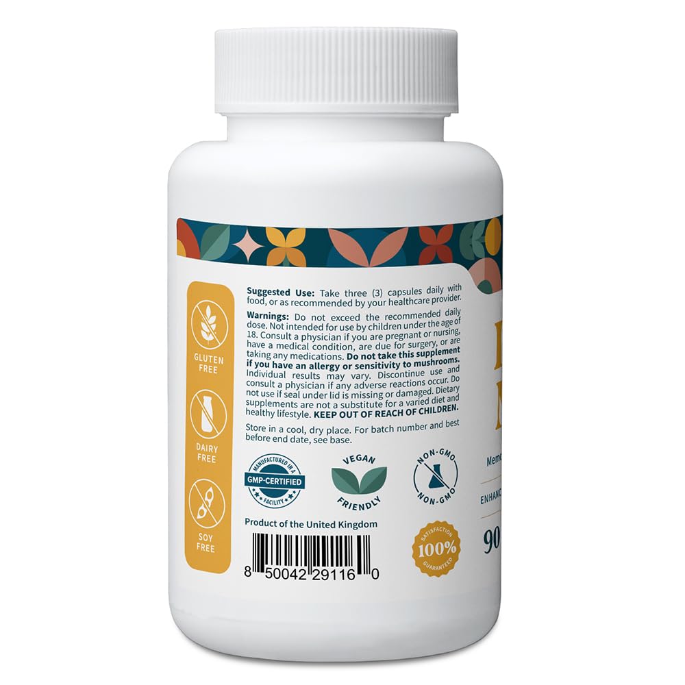500 mg lion's mane capsules