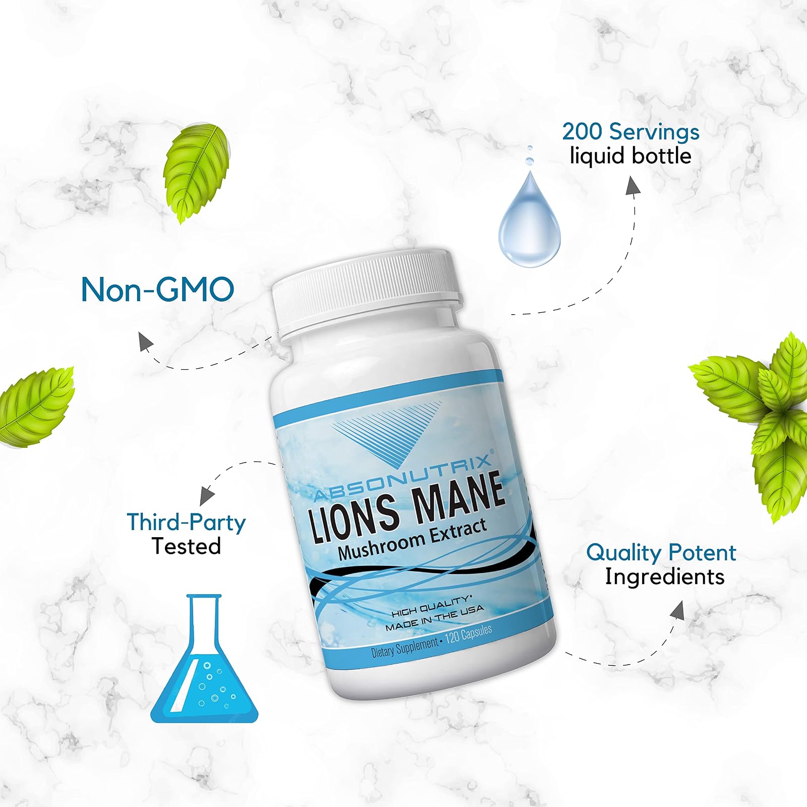 500 mg Lion's Mane health benefits