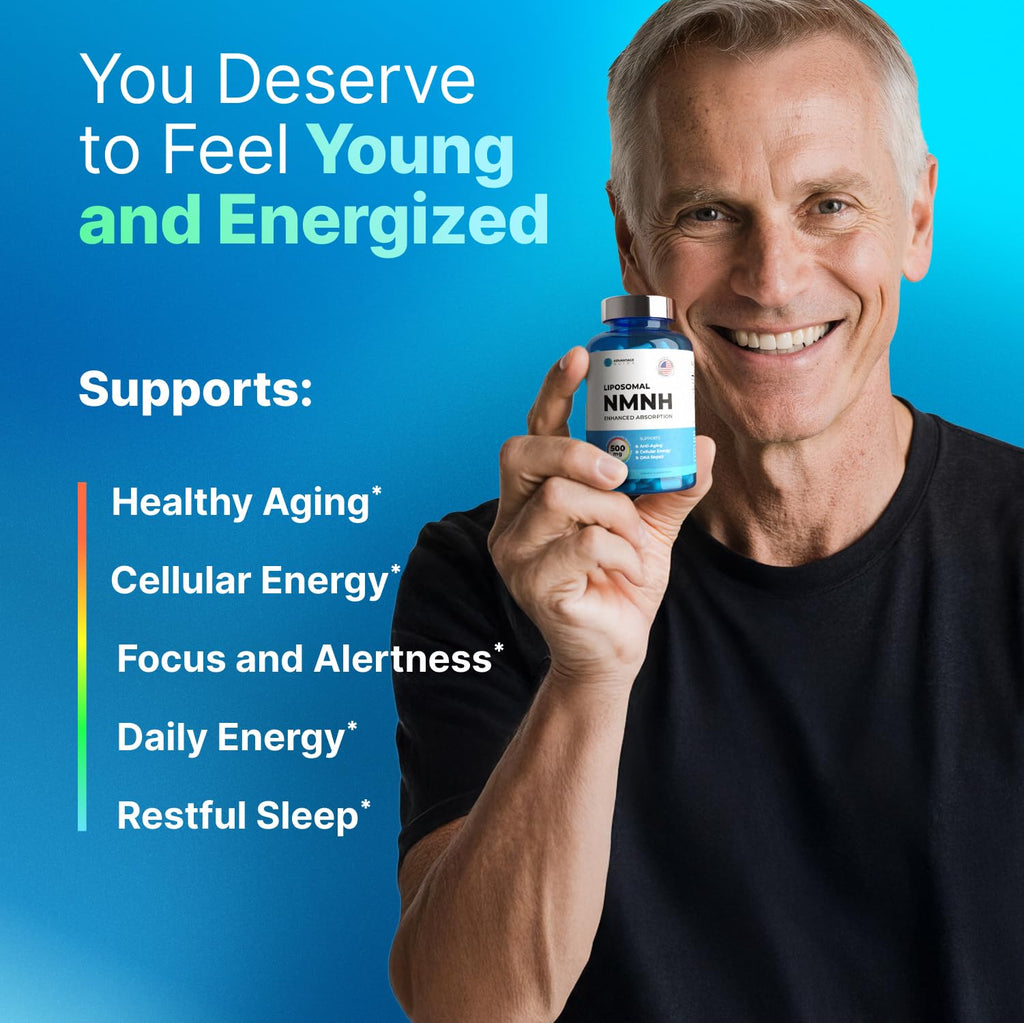 500 mg liposomal NMNH health benefits