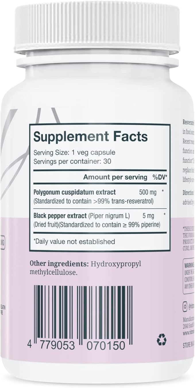 500 mg Longevity Plus capsules