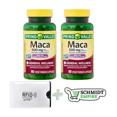 500 mg Maca for daily wellness
