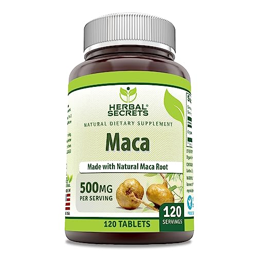 500 mg maca tablets for energy