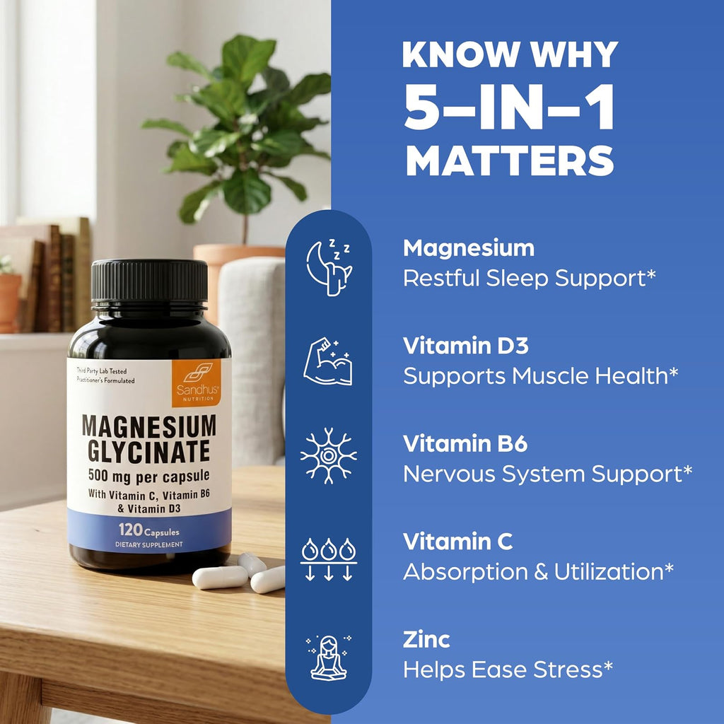 500 mg magnesium bisglycinate capsules