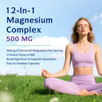 500 mg magnesium bisglycinate supplement