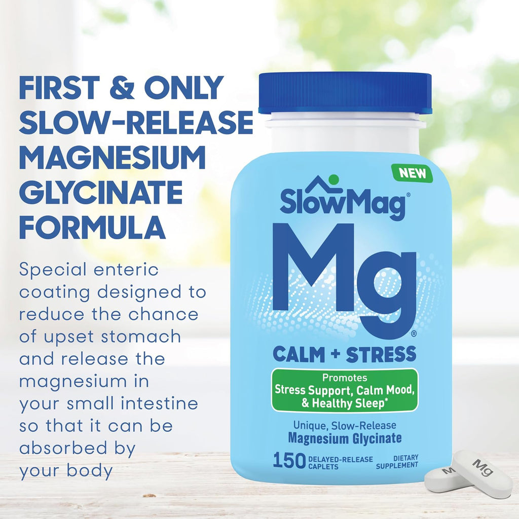 500 mg Magnesium caplets for stress relief