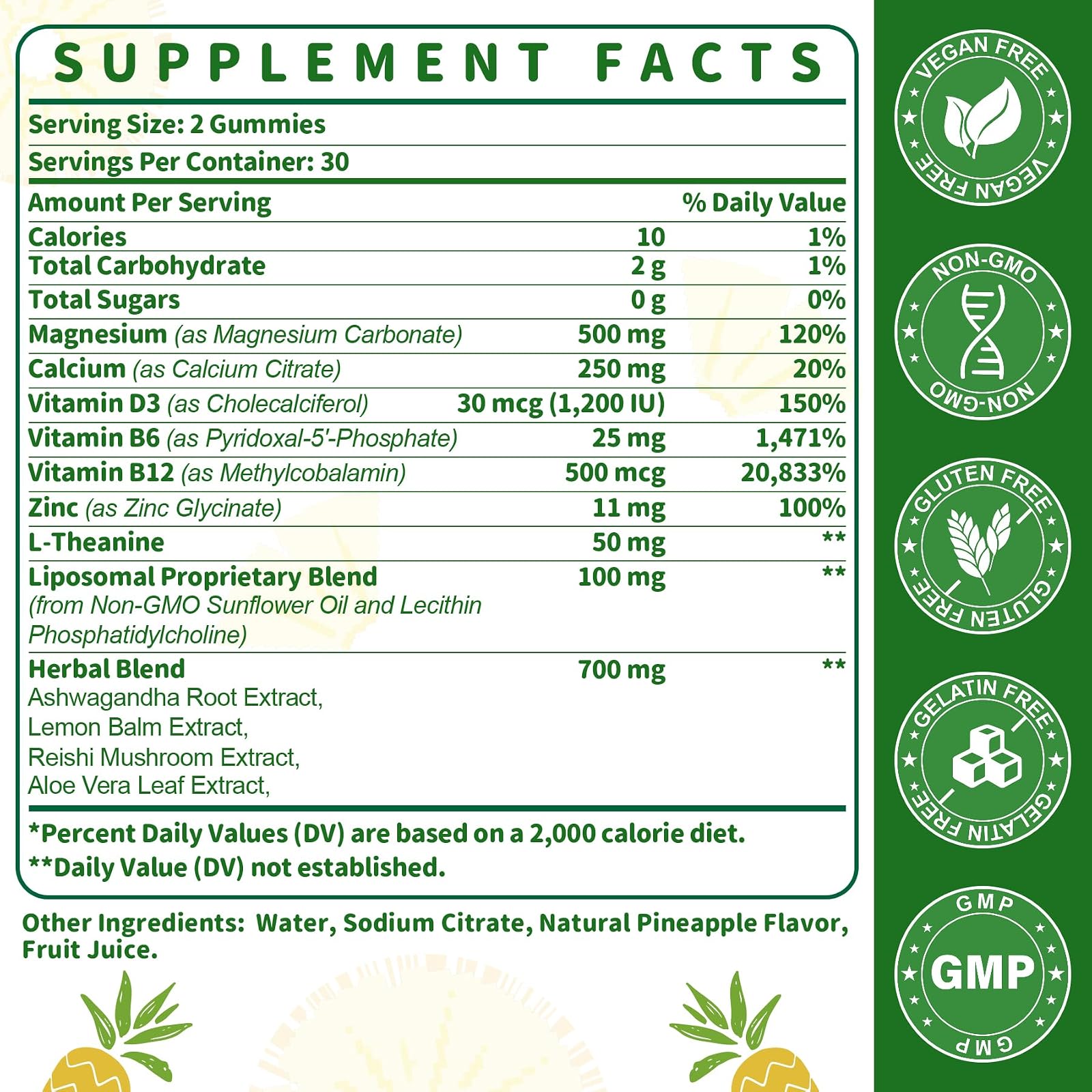 500 mg magnesium carbonate for energy