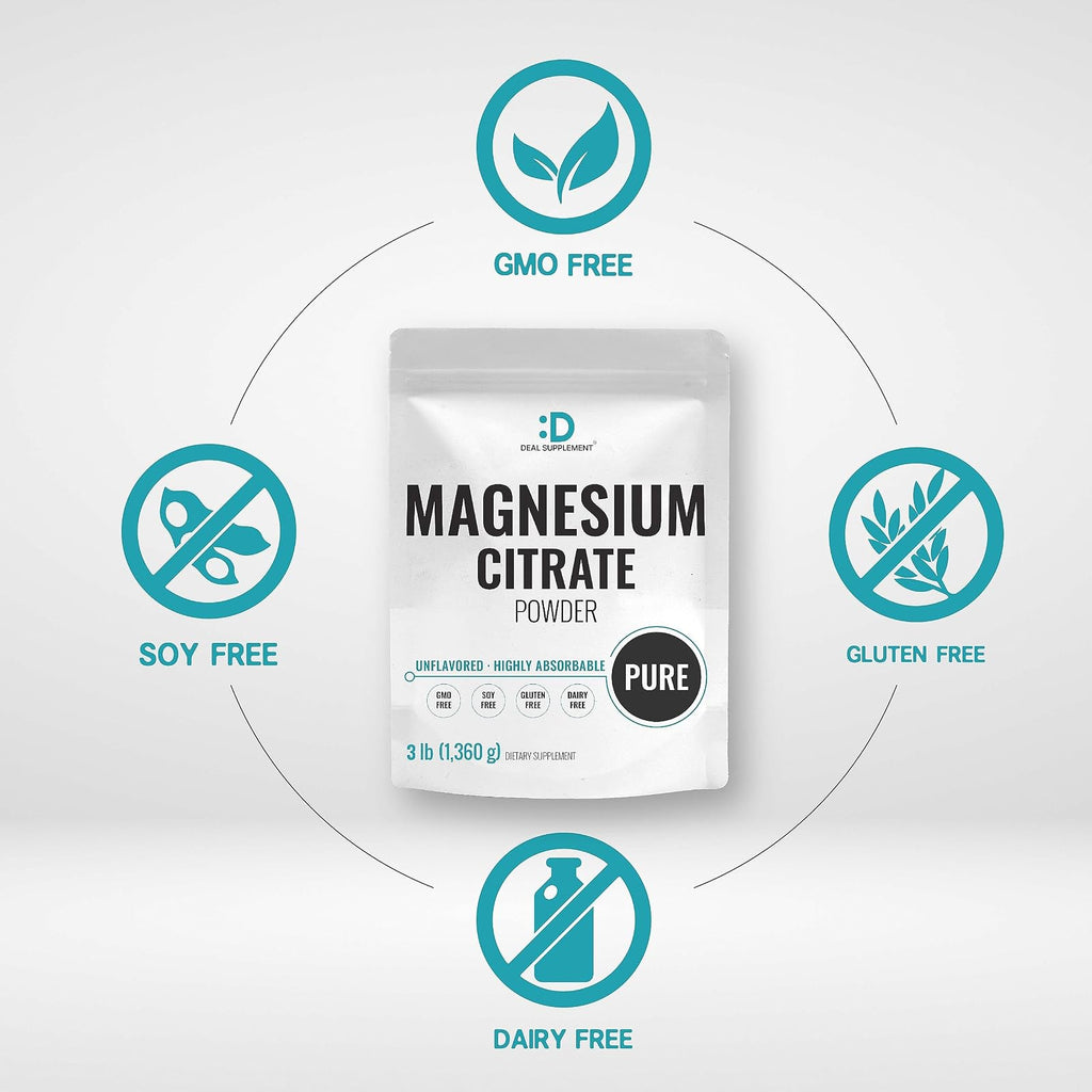 500 mg magnesium citrate benefits