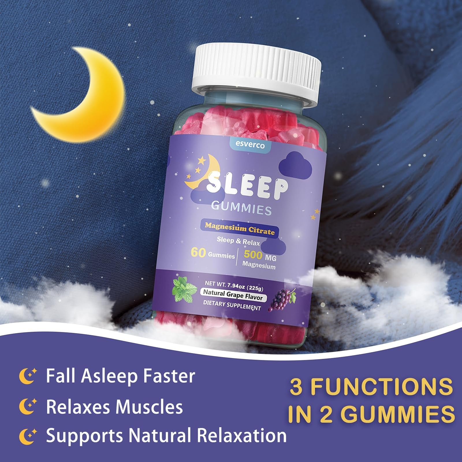 500 mg magnesium citrate supplement
