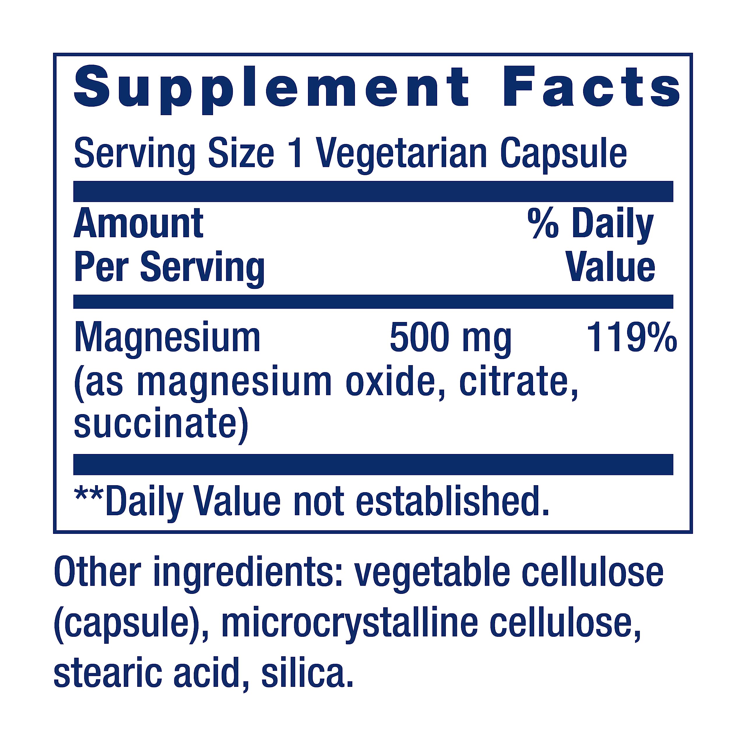 500 mg magnesium for bone support