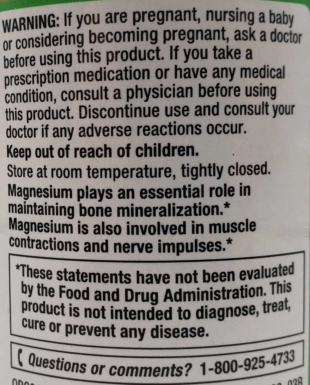500 mg magnesium for daily health