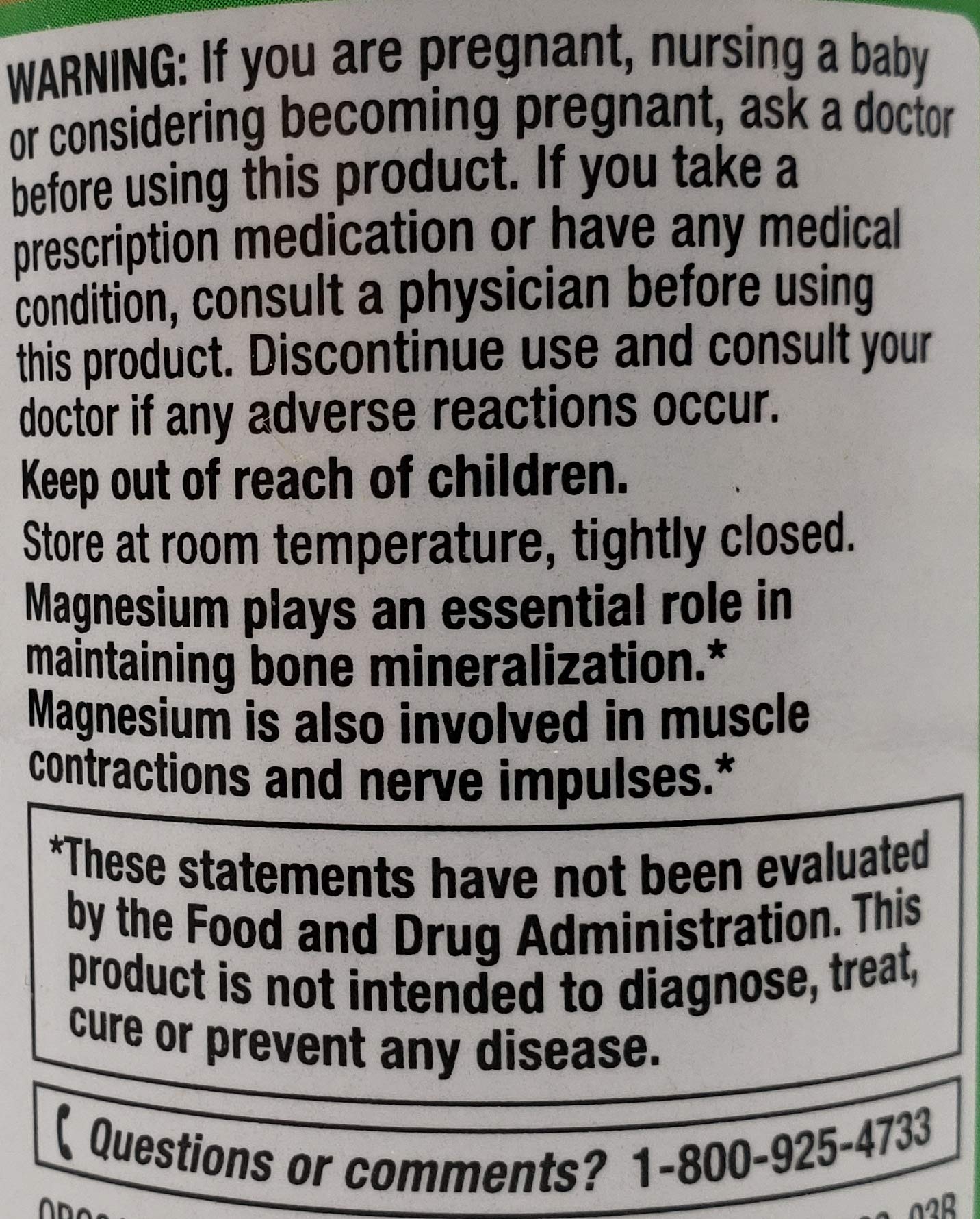 500 mg magnesium for daily health