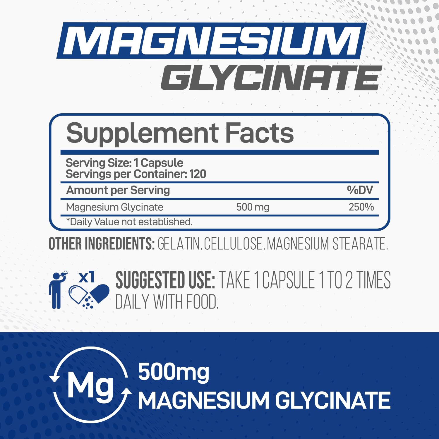500 mg magnesium for muscle recovery