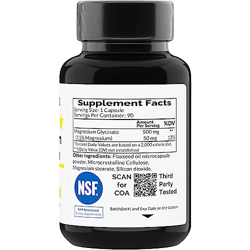 500 mg magnesium for muscle relaxation