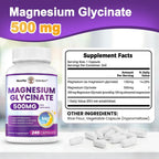 500 mg magnesium for muscle relaxation