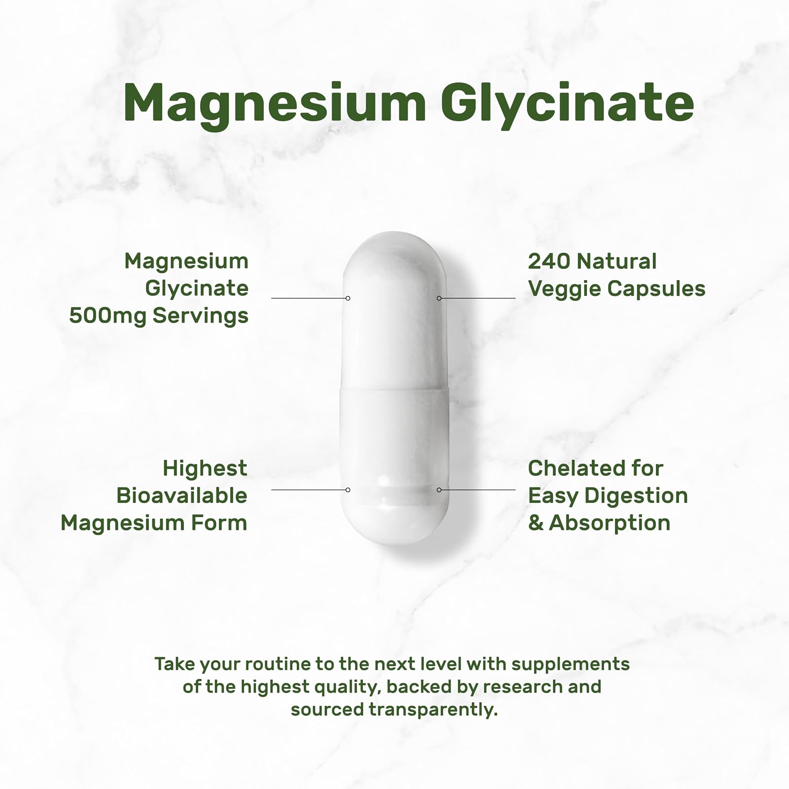500 mg magnesium glycinate dosage