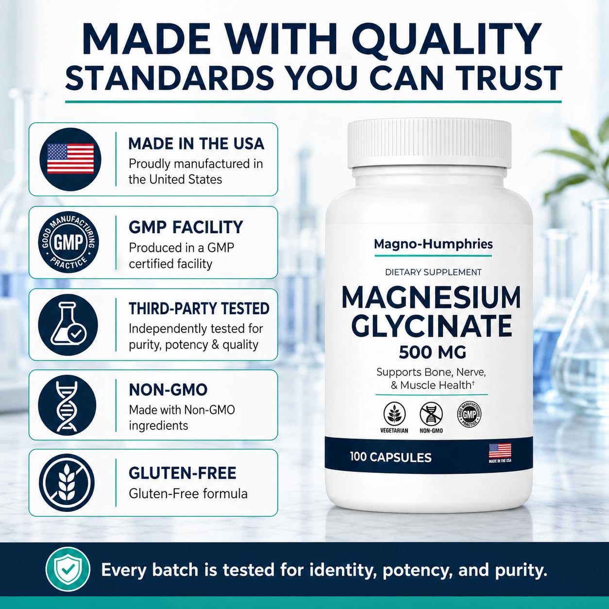 500 mg magnesium glycinate for daily wellness