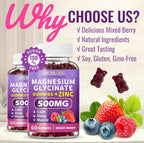500 mg magnesium glycinate for muscle support