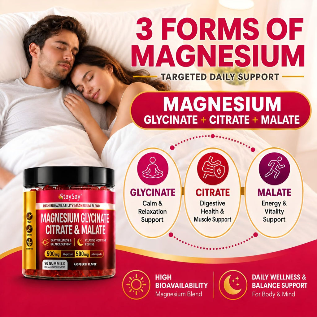 500 mg magnesium gummies for better sleep