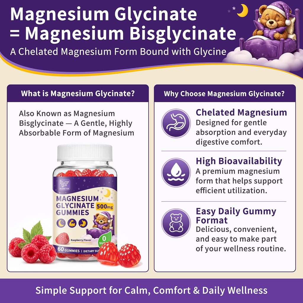500 mg magnesium gummies for relaxation