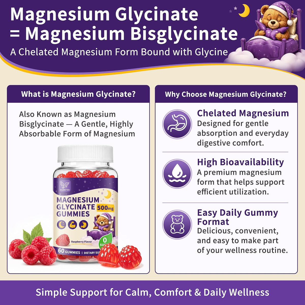 500 mg magnesium gummies for relaxation