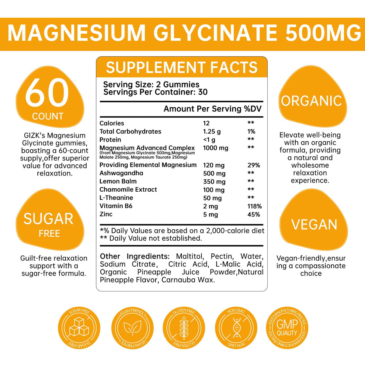 500 mg magnesium gummies for relaxation