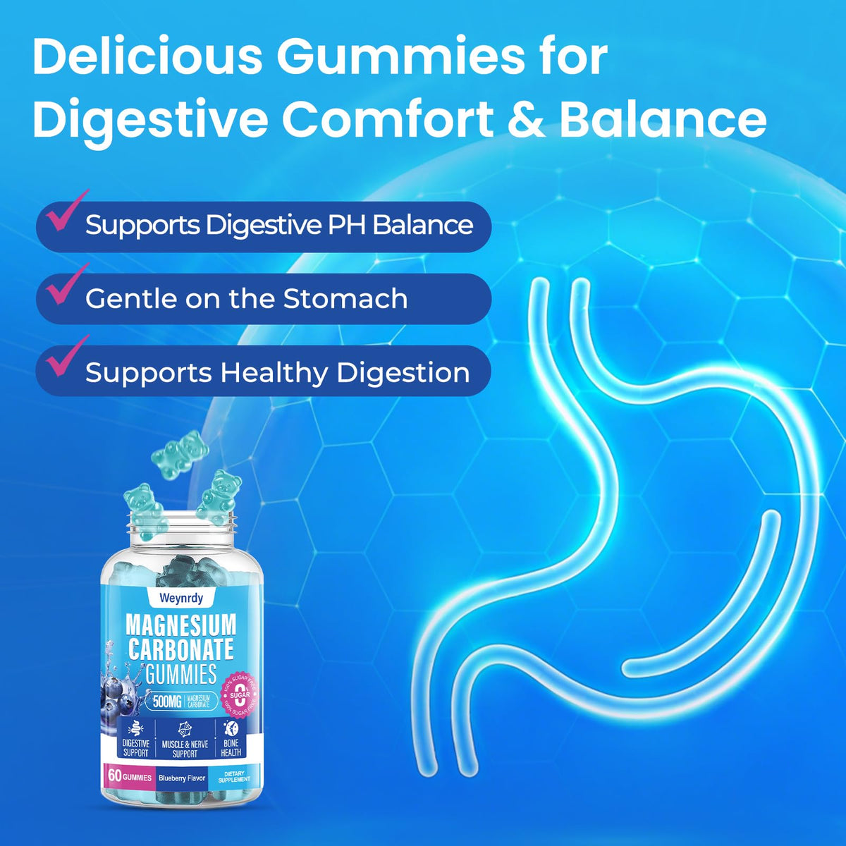500 mg magnesium gummies for stress relief