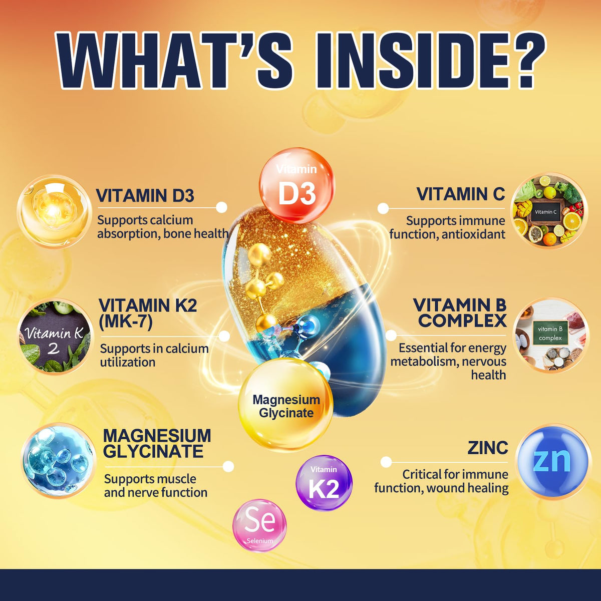 500 mg magnesium softgels for health