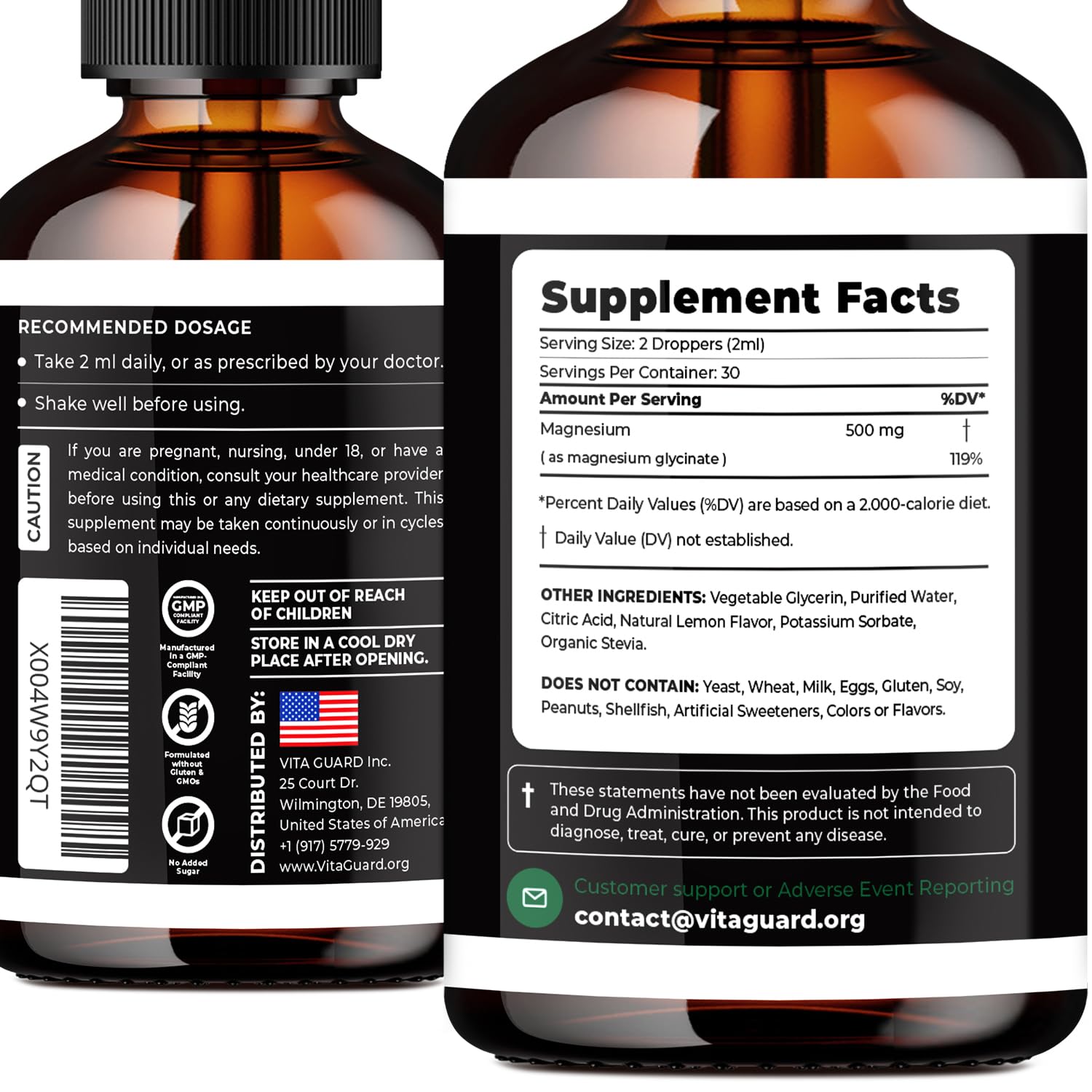 500 mg magnesium supplement for relaxation