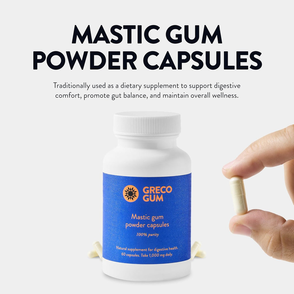 500 mg mastic gum for wellness
