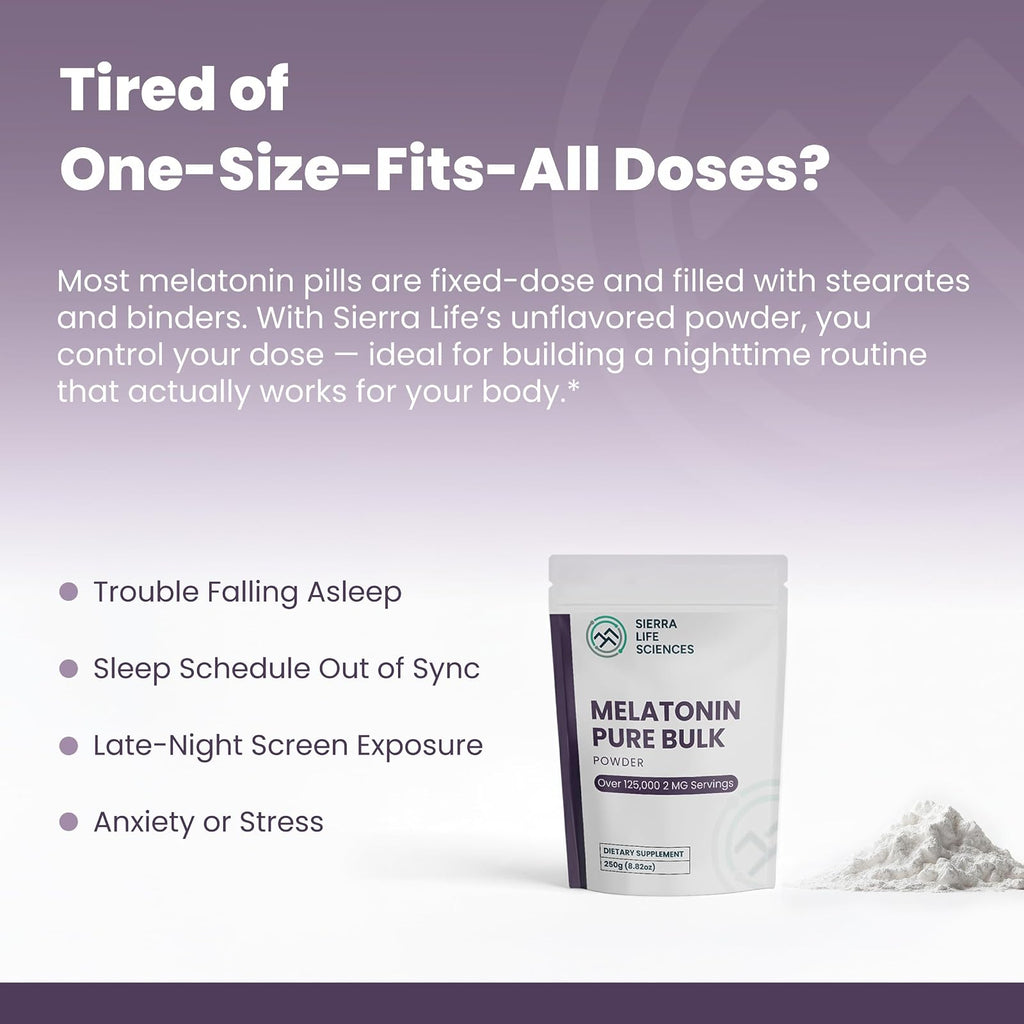 500 mg melatonin for restful nights