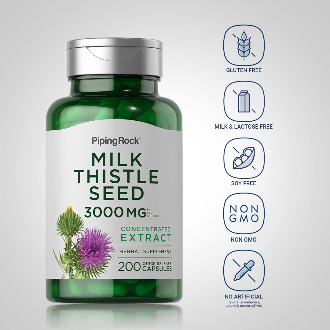 500 mg milk thistle extract