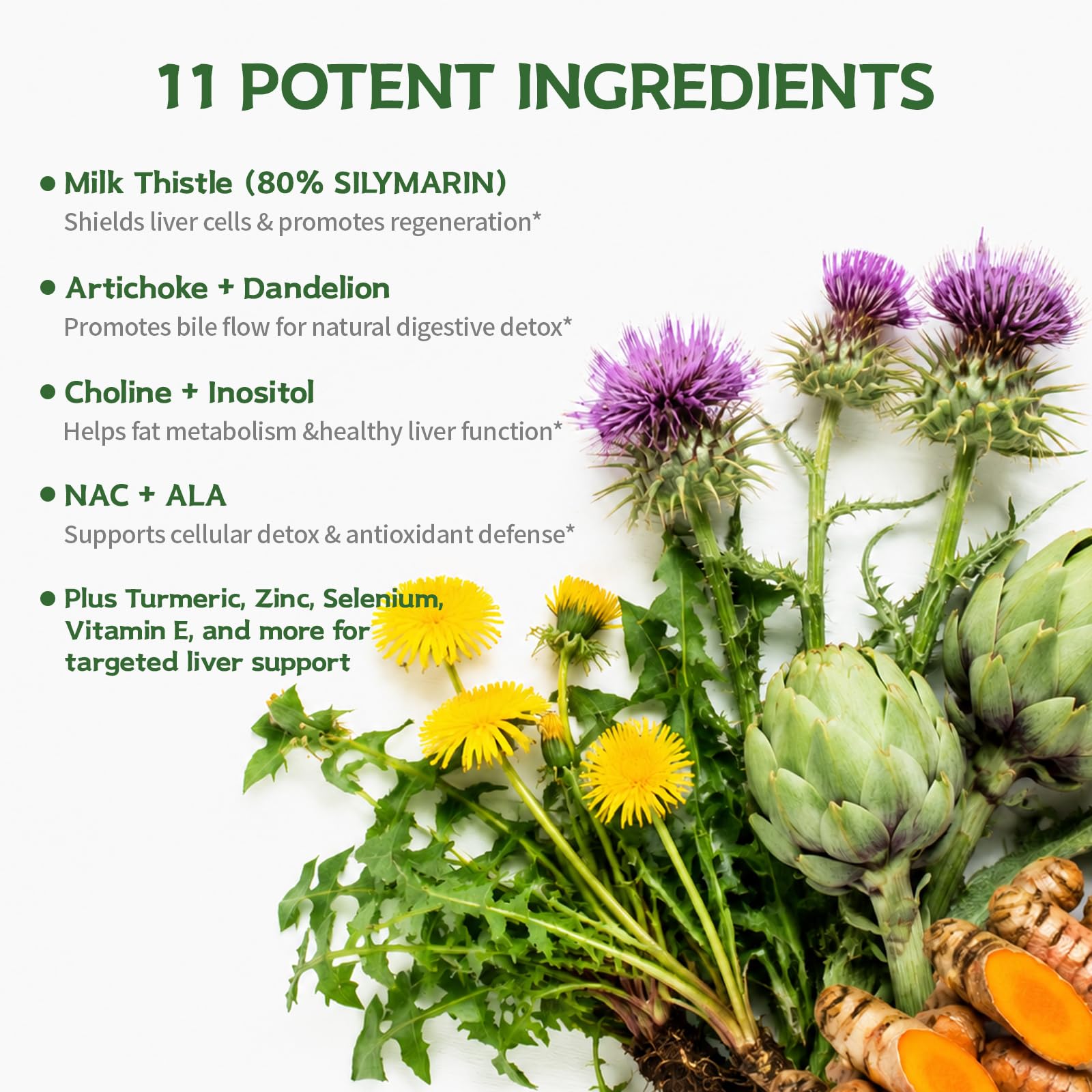 500 mg Milk Thistle extract