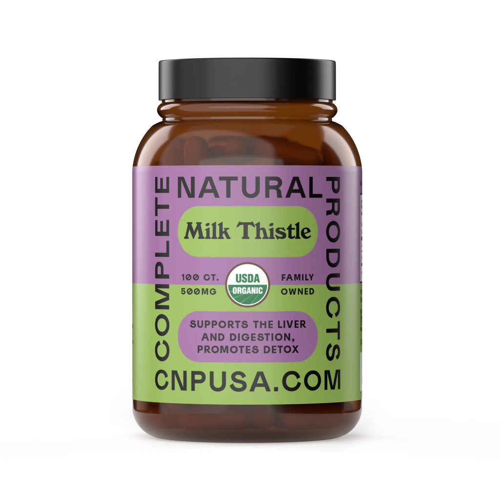 500 mg milk thistle for detox support