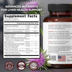 500 mg milk thistle for detox