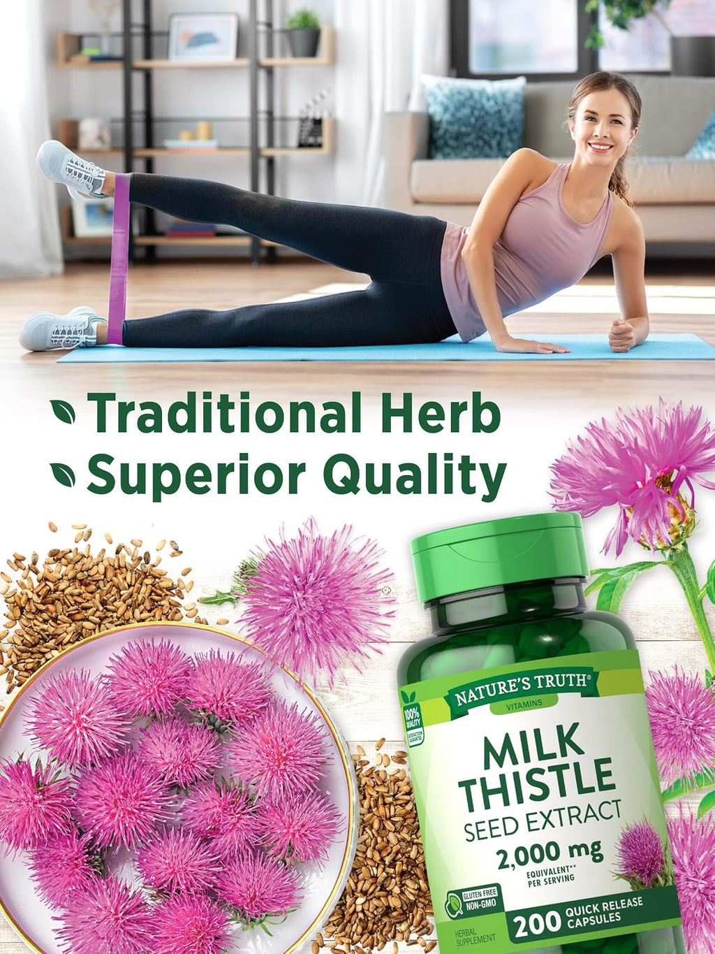 500 mg milk thistle for liver health