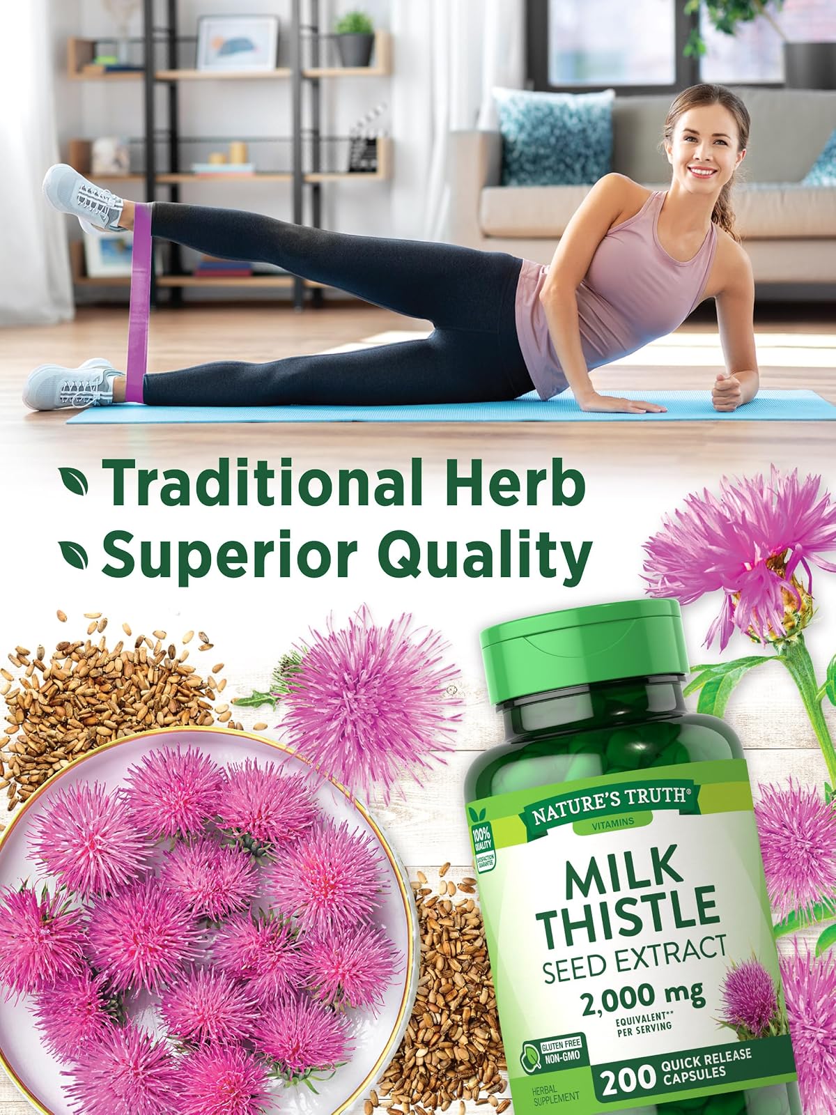 500 mg milk thistle for liver health