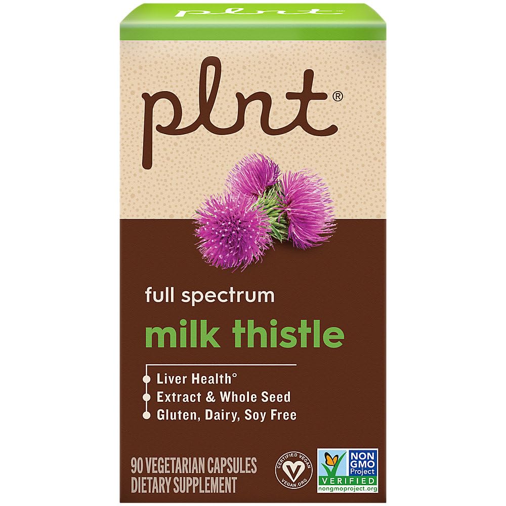 500 mg Milk Thistle for wellness