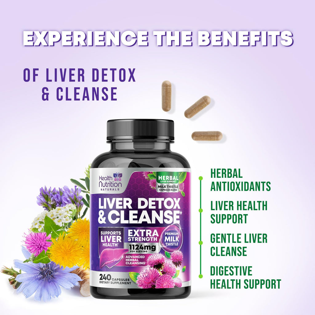 500 mg milk thistle liver formula