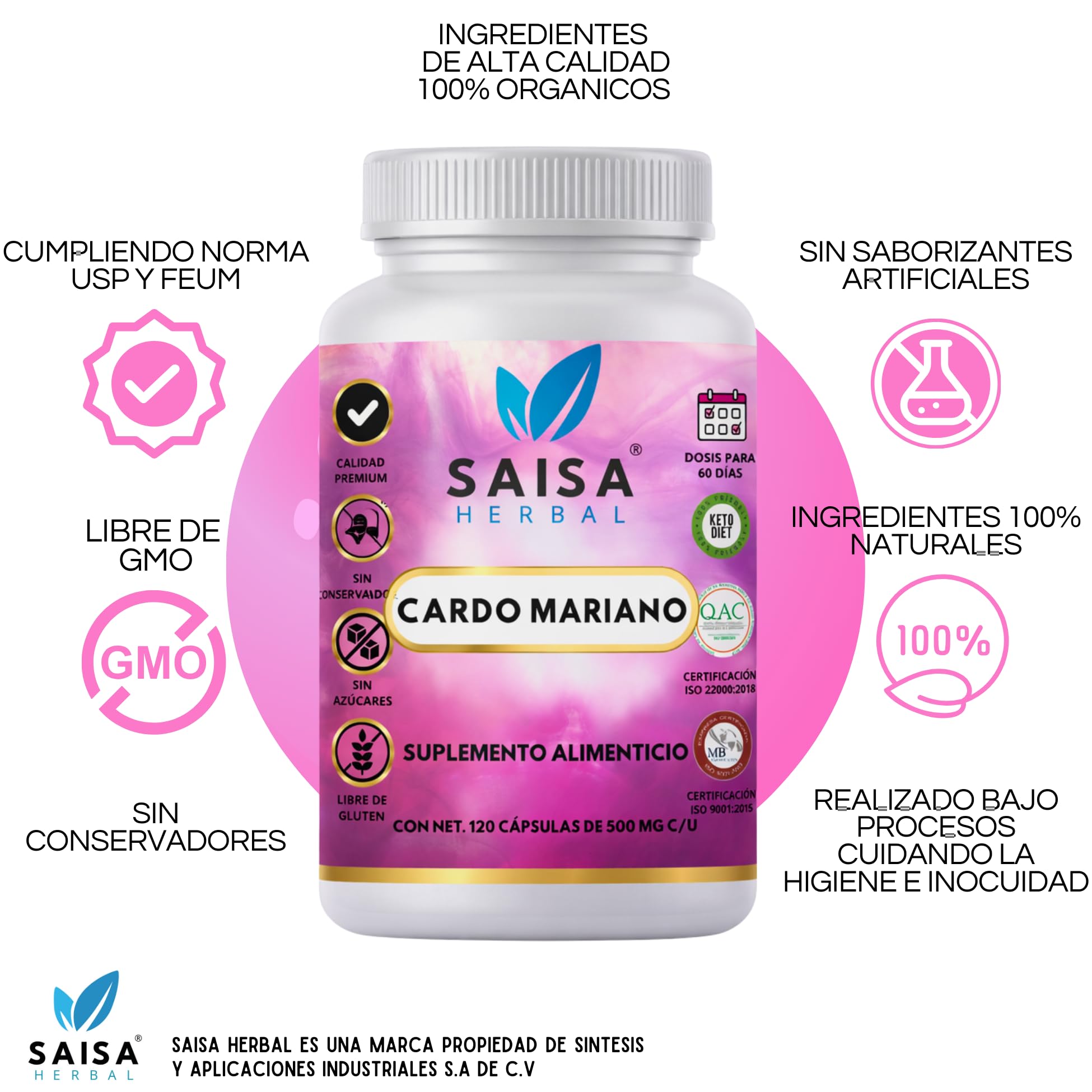 500 mg Milk Thistle supplement benefits