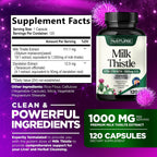 500 mg milk thistle veggie capsules