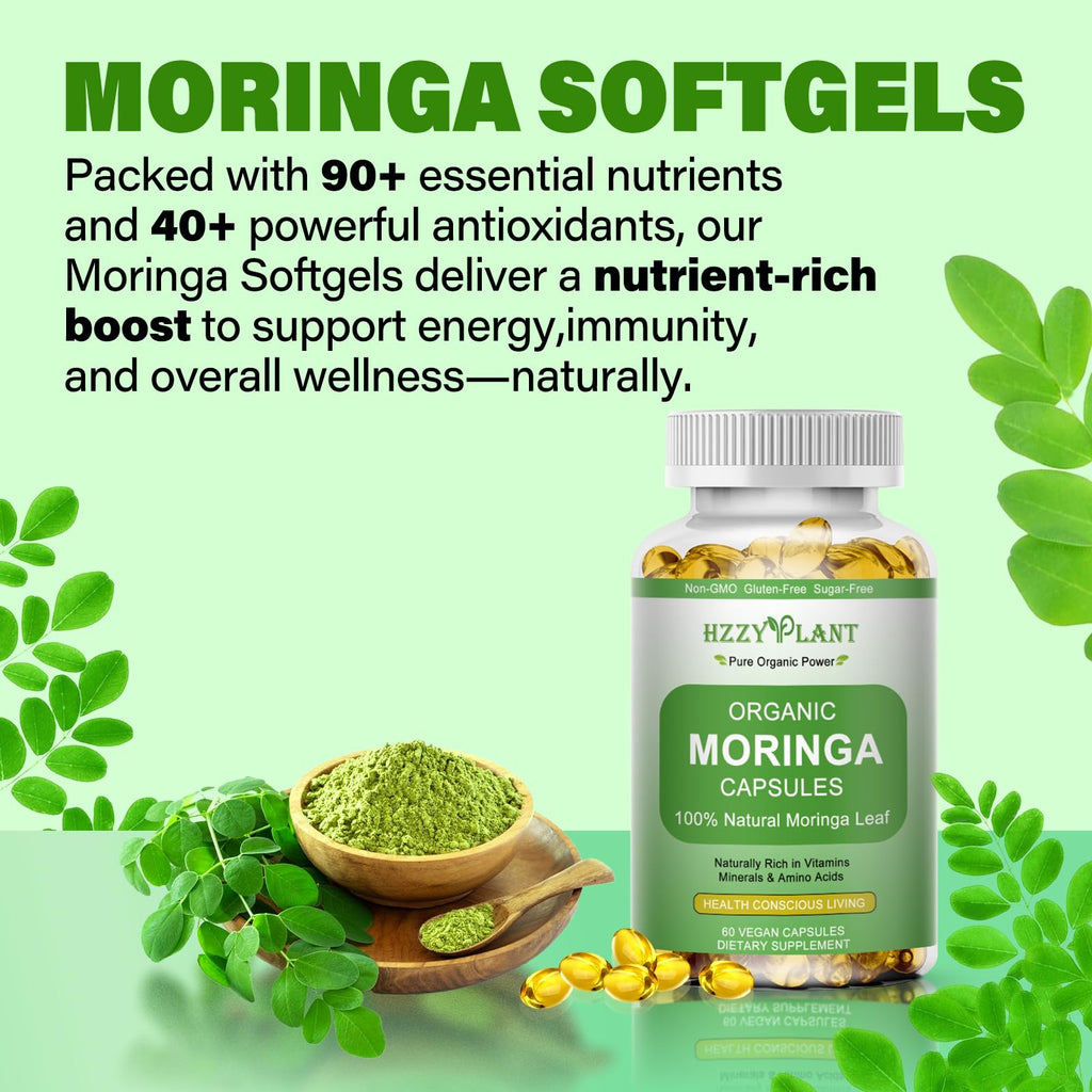 500 mg moringa capsules for wellness