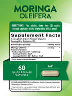 500 mg Moringa Oleifera health support