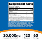 500 mg Mullein capsules for wellness